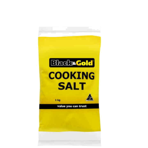 Black & Gold Salt Cooking 1kg – Dynamic-Vanuatu-Retail