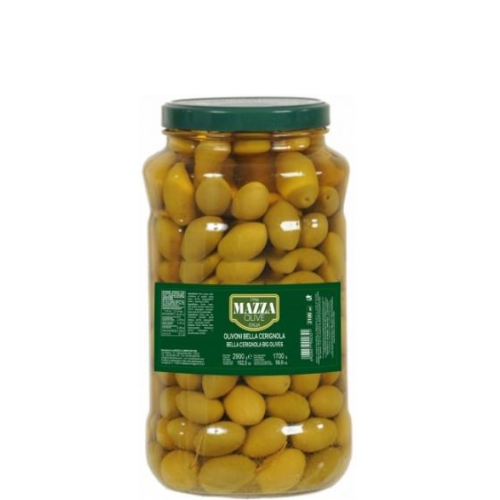 Mazza Green Pitted Jumbo Olives 370g – Dynamic-Vanuatu-Retail