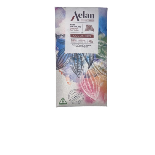 Aelan Chocolate Cocoa Nibs 75g – Dynamic-Vanuatu-Retail