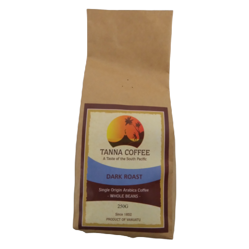 Tanna Coffee Dark Roasted Beans (250g) – Dynamic-Vanuatu-Retail
